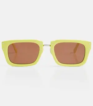 Jacquemus Les Lunettes Soli D-frame Sunglasses - Yellow