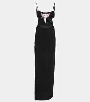 NENSI DOJAKA Embellished Maxi Dress