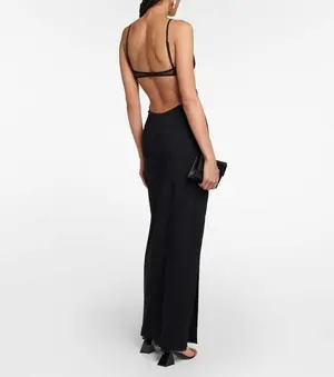 NENSI DOJAKA Embellished Maxi Dress