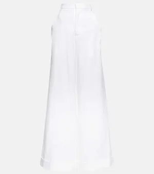 Ann Demeulemeester Frill Pants For Women