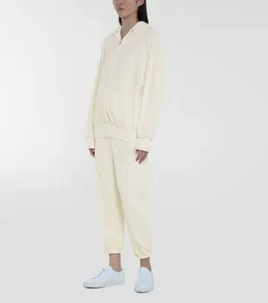 LES TIEN Velour Hoodie