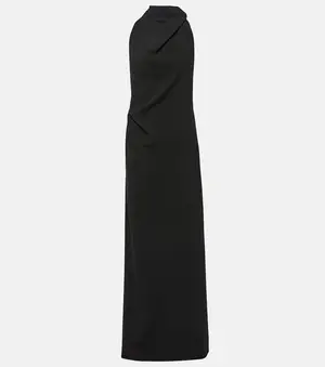 Proenza Schouler Crepe Maxi Dress - Black