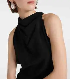 Proenza Schouler Crepe Maxi Dress - Black