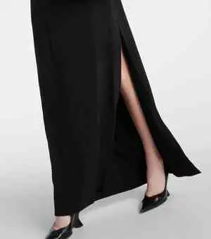 Proenza Schouler Crepe Maxi Dress - Black