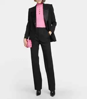 Dorothee Schumacher Cut-out Wool-blend Top