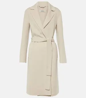 Max Mara Pauline Virgin Wool Wrap Coat