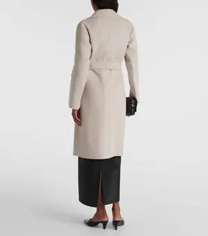 Max Mara Pauline Virgin Wool Wrap Coat