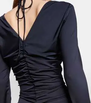 Veronica Beard Gilbert Jersey Midi Dress