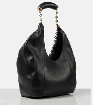 Loewe Squeeze Medium Leather Shoulder Bag