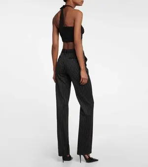Alexandre Vauthier Crystal-embellished Bralette