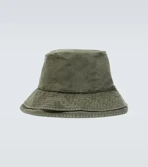 Sacai Denim Bucket Hat - Neutrals