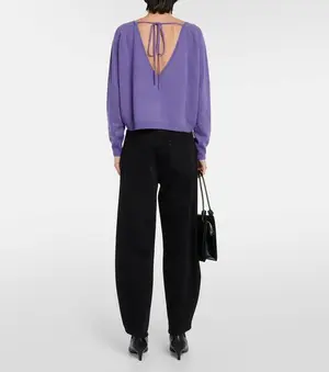 Jardin Des Orangers Wool And Cashmere V-neck Sweater