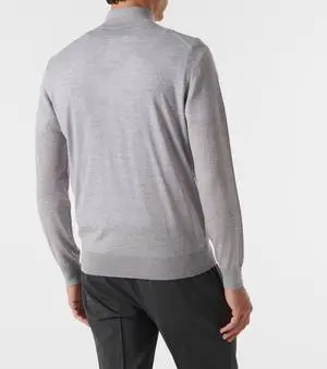Zegna Wool Half-zip Sweater