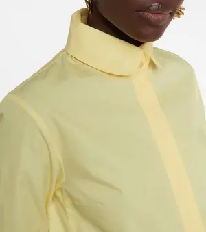 PATOU Oversized Cotton Poplin Shirt