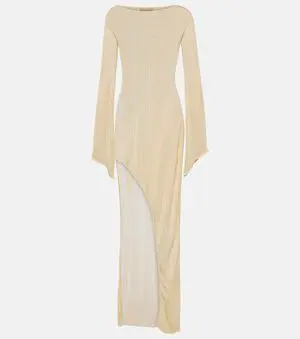 AYA MUSE Myda Knitted Maxi Dress - Beige