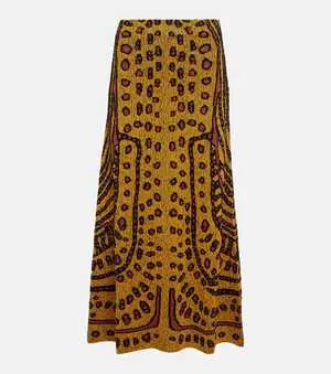 Altuzarra Snell High-rise Maxi Skirt - Yellow