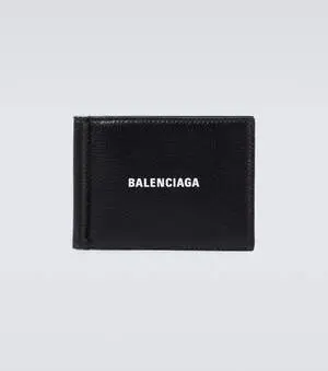 Balenciaga Cash Bifold Wallet - Black