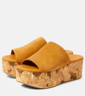 See By Chloé Liana 70 Suede Platform Mules