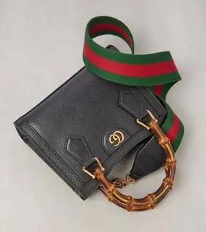 Gucci Diana Mini Leather Tote