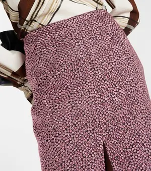 Dries Van Noten Shelda Midi Skirt