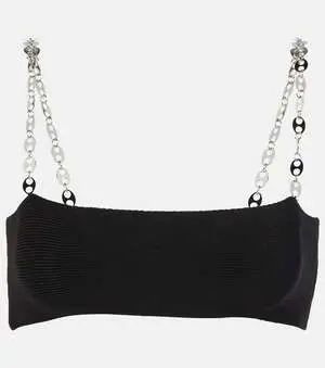 AYA MUSE Rivu Knitted Bra - Black