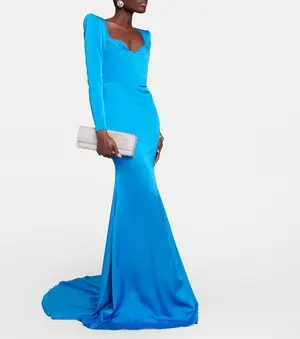 Alex Perry Crepe Gown