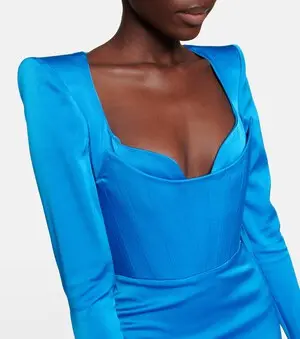 Alex Perry Crepe Gown
