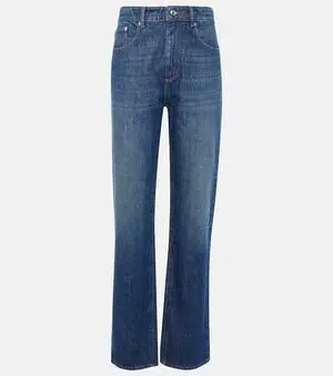 Sportmax Low-rise Straight Jeans - Blue