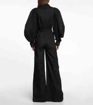 Elie Saab Puffed-sleeve Jumpsuit