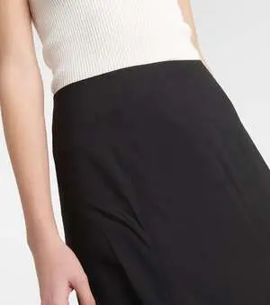 Co Wool-blend Midi Skirt