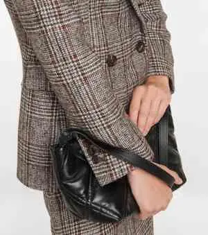 Brunello Cucinelli Double-breasted Wool-blend Blazer