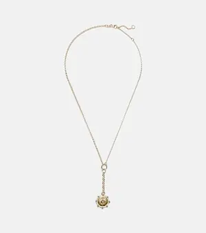 FOUNDRAE Spark Love Diamond Pendant Necklace - Gold