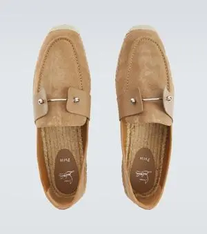 CHRISTIAN LOUBOUTIN Chambespadrille Suede Espadrilles