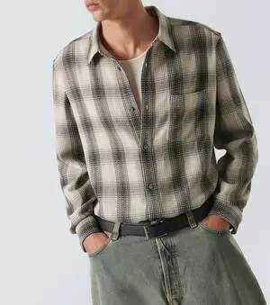 FRAME Baja Tartan Cotton Shirt