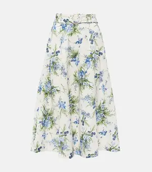 Veronica Beard Floral Skirts