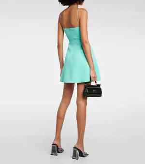 David Koma Crystal-embellished Minidress