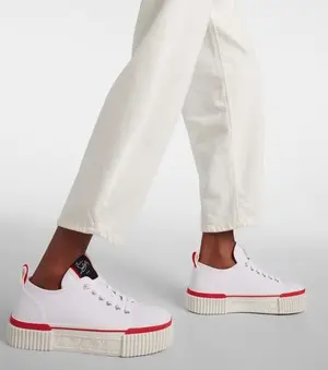 CHRISTIAN LOUBOUTIN Super Pedro Cl Platform Sneakers