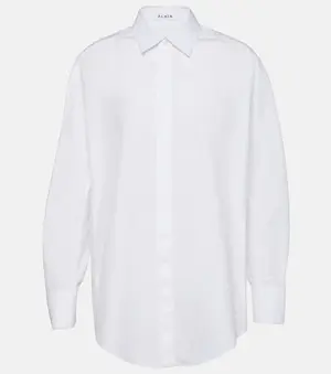 Alaïa Oversized Cotton Shirt