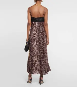 Rixo Attiya Printed Slip Dress