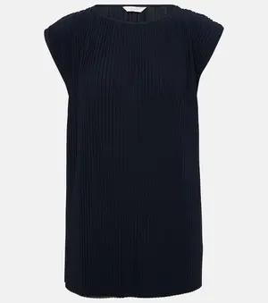 Max Mara Cambusa Pleated Top