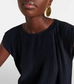 Max Mara Cambusa Pleated Top