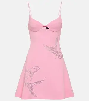 David Koma Embroidered Cocktail Dresses