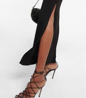 Christopher Esber Wraparound Crepe Maxi Skirt