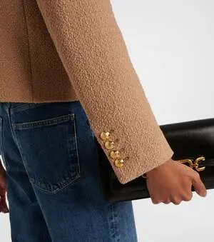 NILI LOTAN Paige Cropped Tweed Boucle Jacket