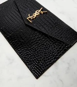 Saint Laurent Uptown Clutch - Black
