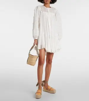 Ulla Johnson Leather Platform Espadrilles