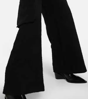 Amiri High-rise Wide-leg Cargo Pants