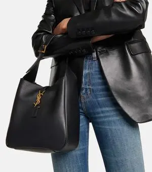 Saint Laurent Le 5 A 7 Small Leather Shoulder Bag