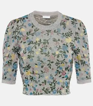 Rabanne Floral Jacquard Sweater