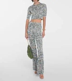 Rabanne Floral Jacquard Sweater
